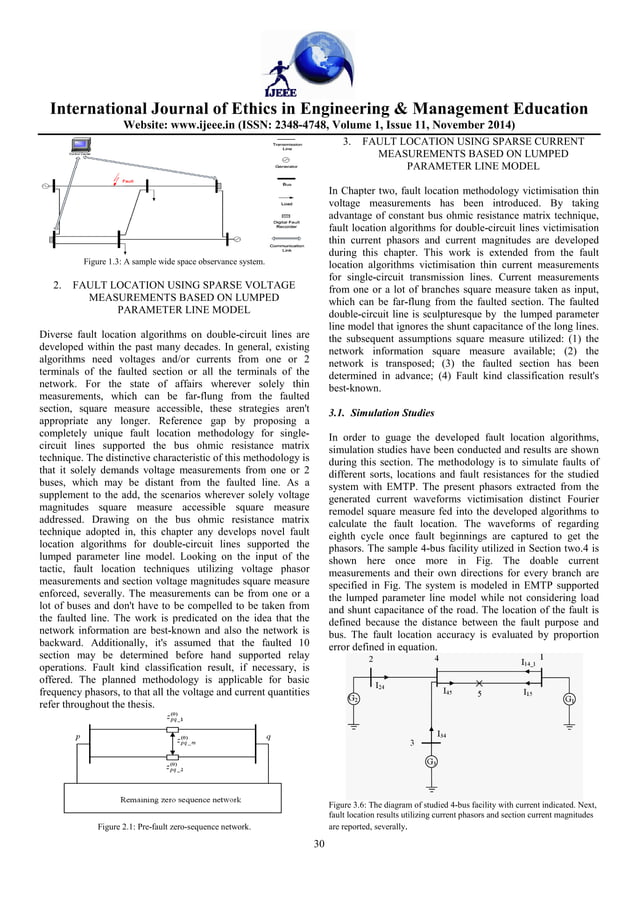 Ijeee 28-32-accurate fault location estimation in transmission lines | PDF