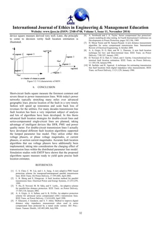 Ijeee 28-32-accurate fault location estimation in transmission lines | PDF