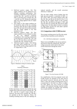 A Novel Three Phase Multi-string Multilevel Inverter with High DC-DC ...