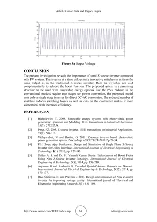 SIMULATION AND ASSESSMENT OF SINGLE PHASE SEMI-Z-SOURCE INVERTER (S-ZSI) | PDF