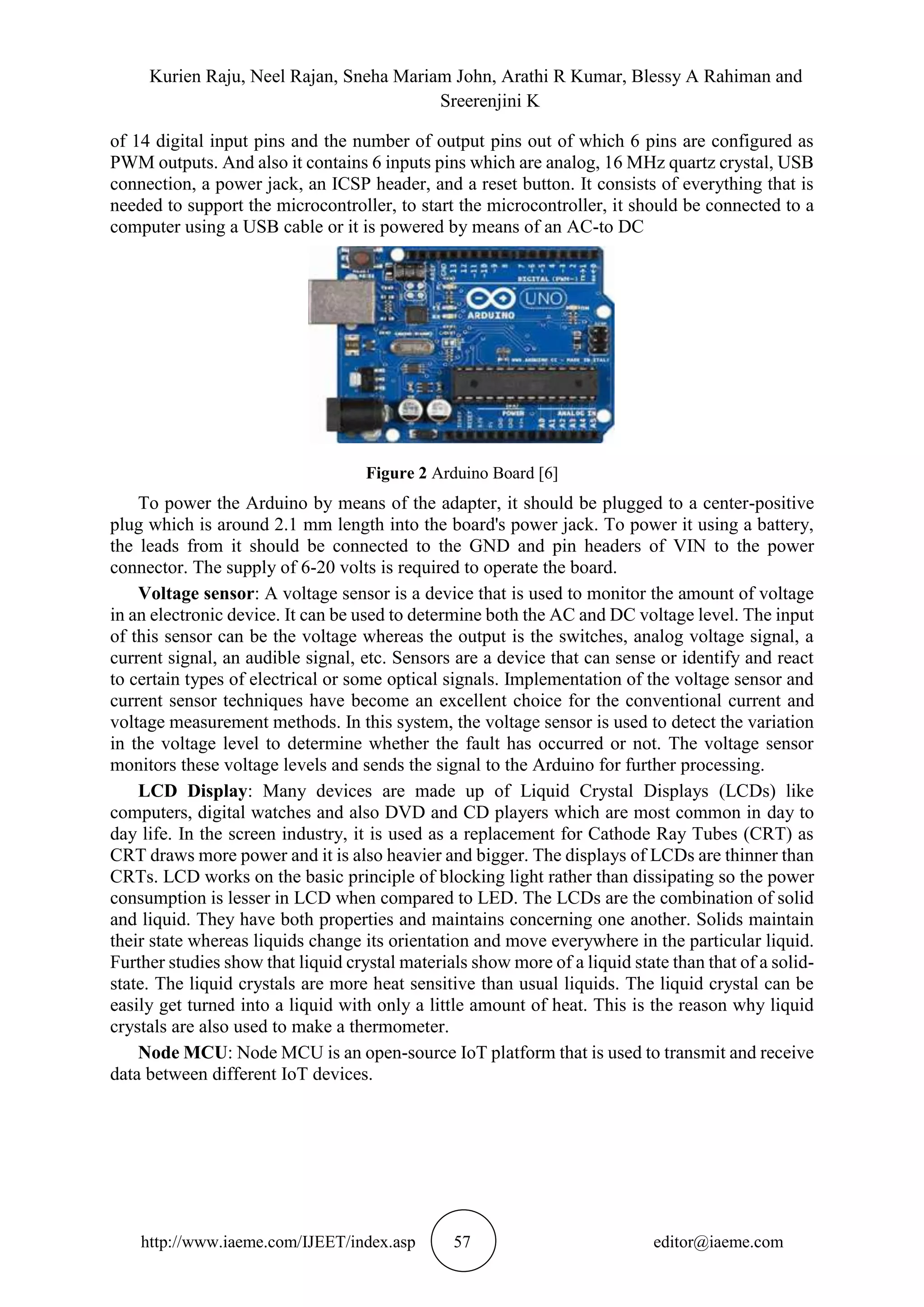 SMART FAULT DETECTION IN DISTRIBUTION SYSTEM | PDF