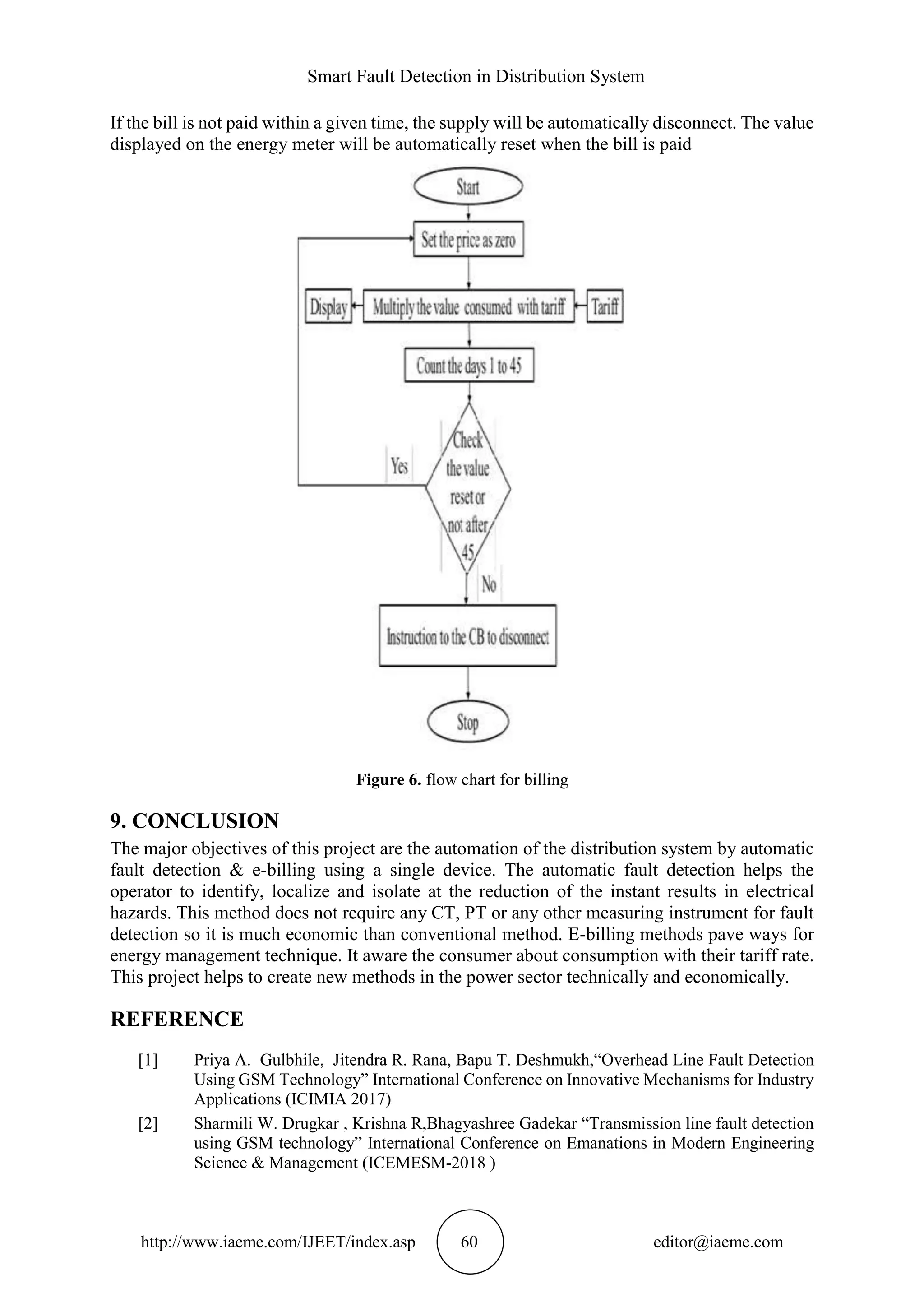 SMART FAULT DETECTION IN DISTRIBUTION SYSTEM | PDF
