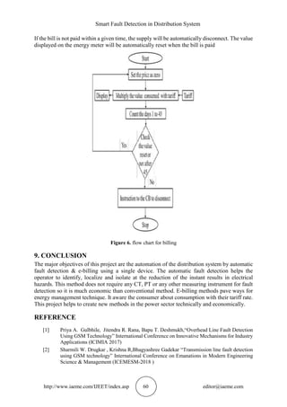 SMART FAULT DETECTION IN DISTRIBUTION SYSTEM | PDF