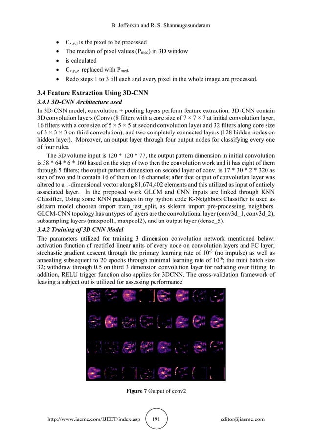 BRAIN TUMOR CLASSIFICATION IN 3D-MRI USING FEATURES FROM RADIOMICS AND 3D-CNN COMBINED WITH KNN ...