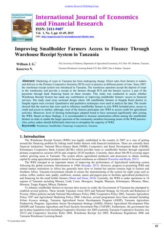 Improving Smallholder Farmers' Access to Finance | PDF