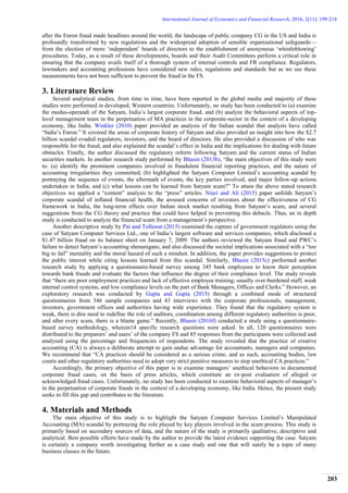 Accounting Manipulation Practices in Financial Statements: An ...