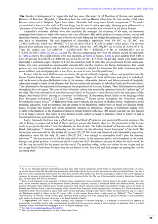 The Economic History of Alexander the Great Expedition | PDF