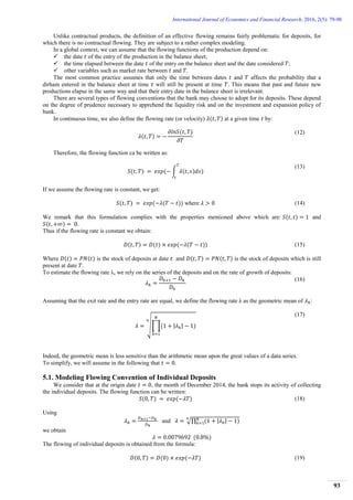 Non-Maturity Deposit Modeling in the Framework of Asset Liability ...
