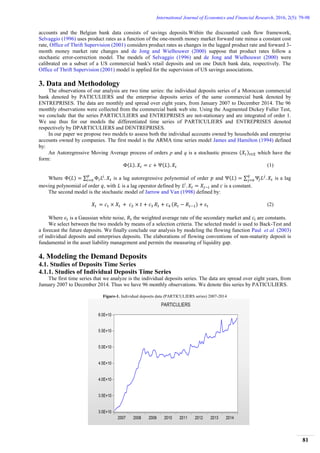 Non-Maturity Deposit Modeling in the Framework of Asset Liability ...