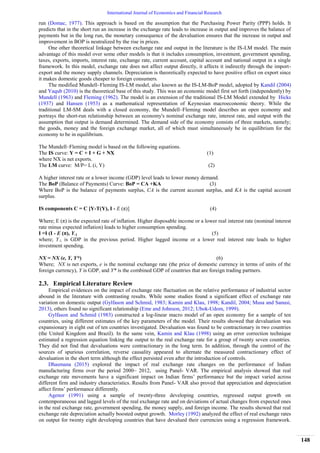 Exchange Rate Fluctuation and Industrial Output Growth in Nigeria | PDF