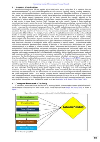International Management and Sustainable Profitability: First Bank of ...