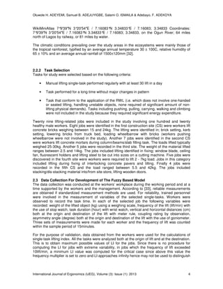 Reducing Low Back Pain in Construction Works; A Fuzzy Logic Approach | PDF | Weightlifting | Sports