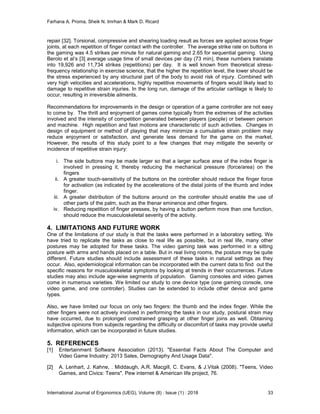 Quantifying Finger Strain In Video Gaming | PDF