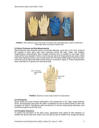 Efficiency of Donning and Doffing Medical Examination Gloves | PDF