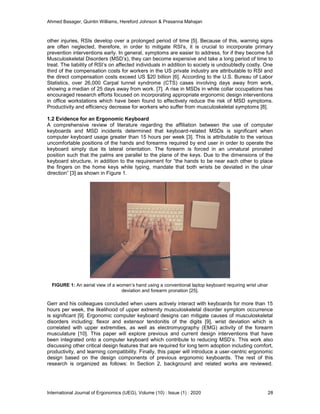 A User-Centered Ergonomic Keyboard Design To Mitigate Work-Related ...