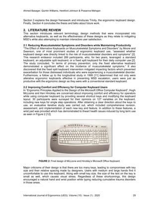 A User-Centered Ergonomic Keyboard Design To Mitigate Work-Related ...