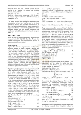 Approximating the Bell-shaped Function based on Combining Hedge Algebras and Particle Swarm ...
