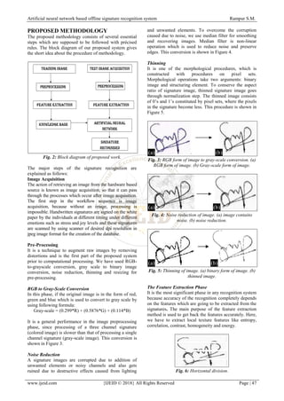 Artificial Neural Network Based Offline Signature Recognition System Using Local Texture ...