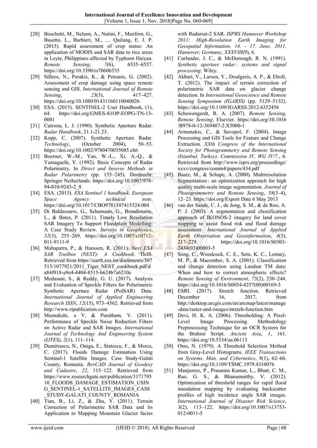Flood Inundated Agricultural Damage and Loss Assessment Using Earth Observation Technique | PDF
