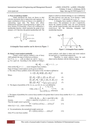 Supplier Selection and Evaluation by Fuzzy-AHP Extent Analysis: A Case Study RMG Sector of ...