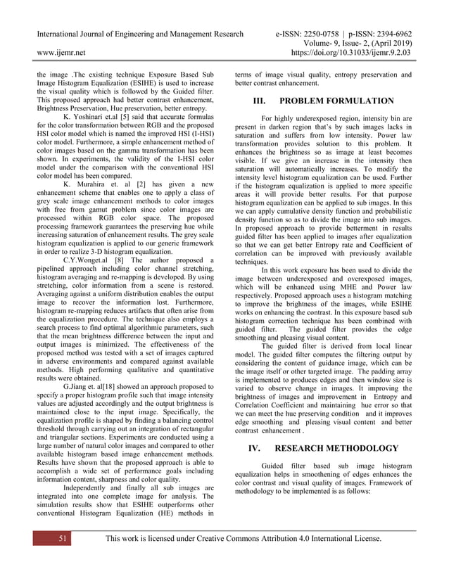 Image Enhancement using Guided Filter for under Exposed Images | PDF