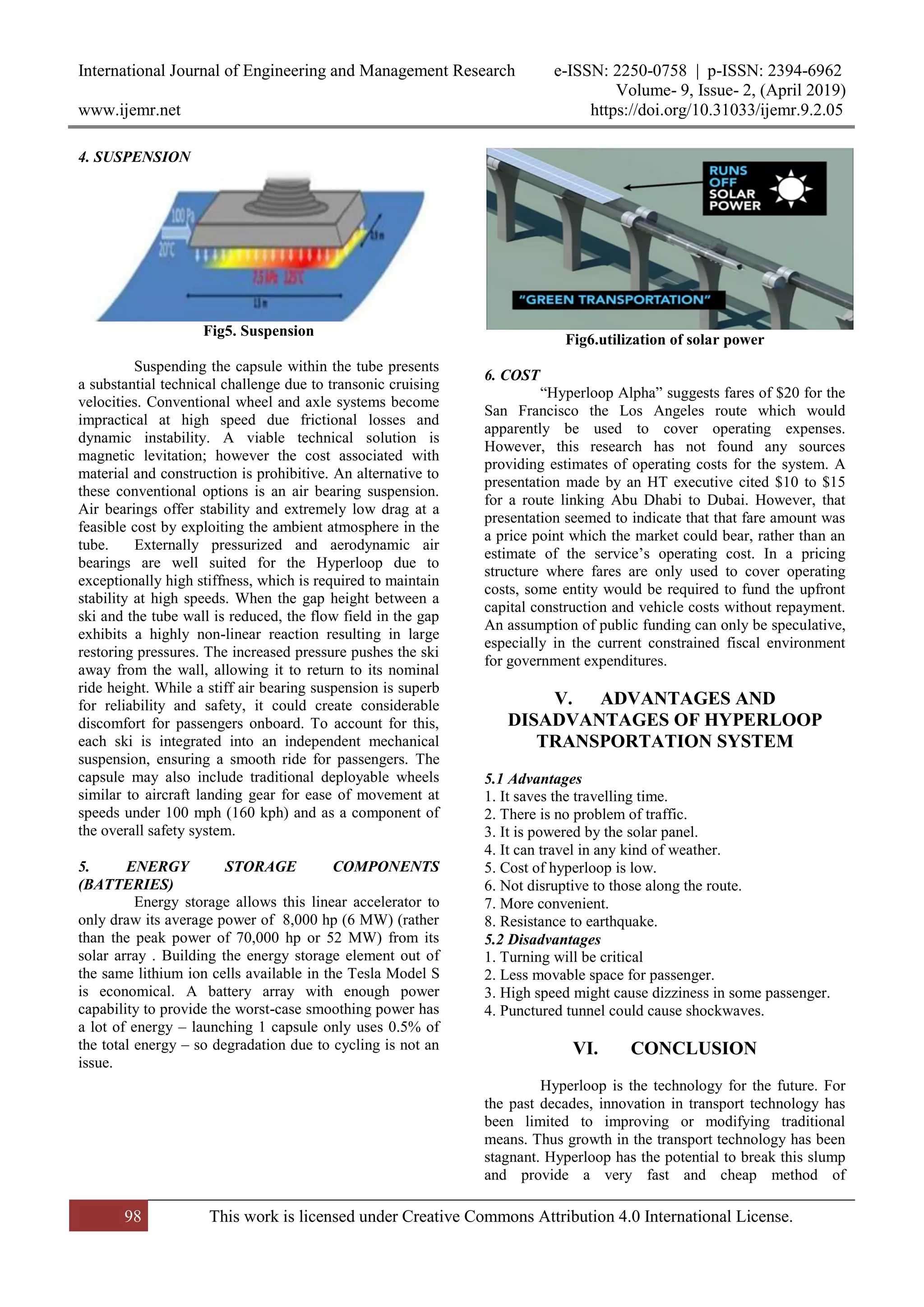 Hyperlop Transportation System | PDF