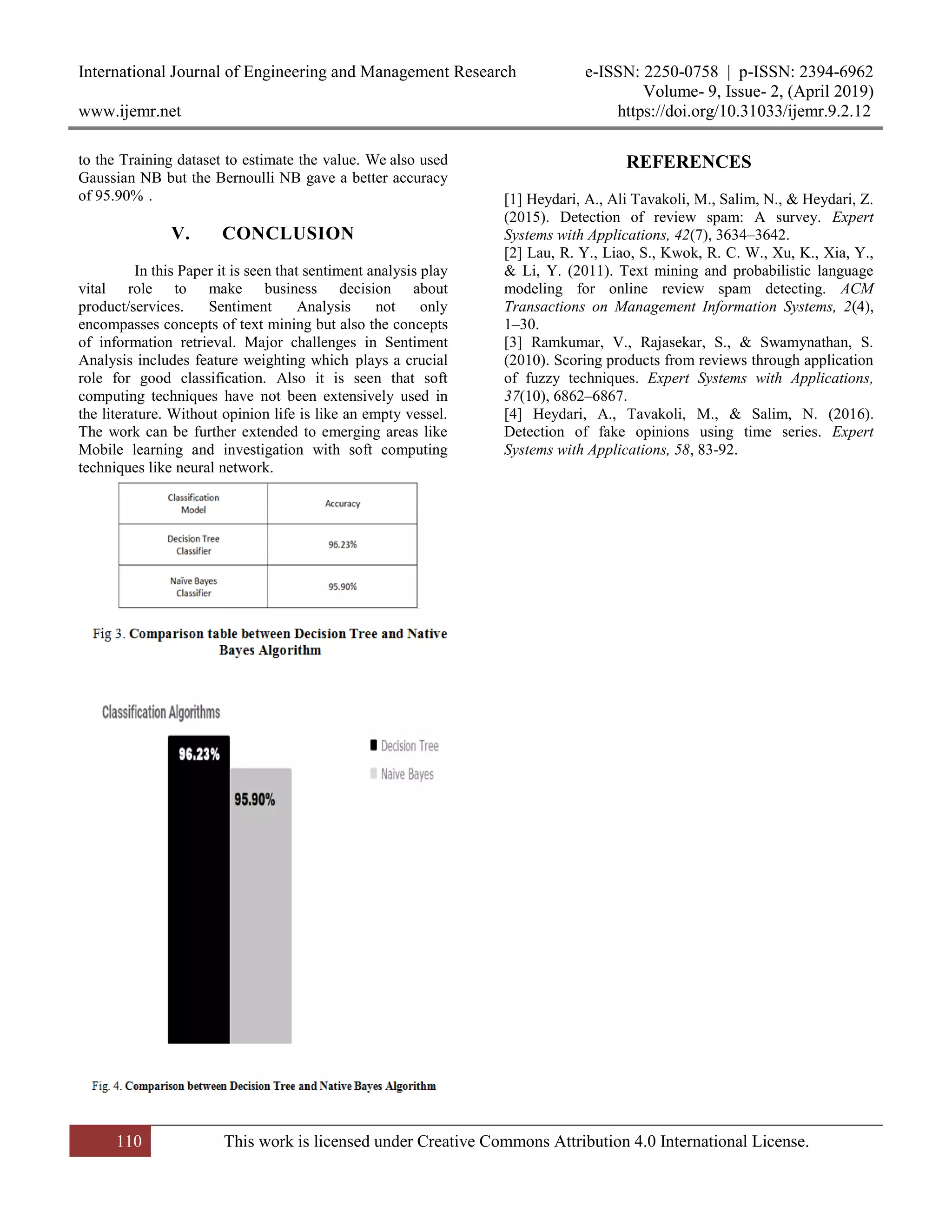 Fake Product Review Monitoring & Removal and Sentiment Analysis of ...