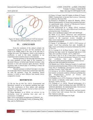 Numerical Simulation of Helically Coiled Closed Loop Pulsating Heat Pipe | PDF