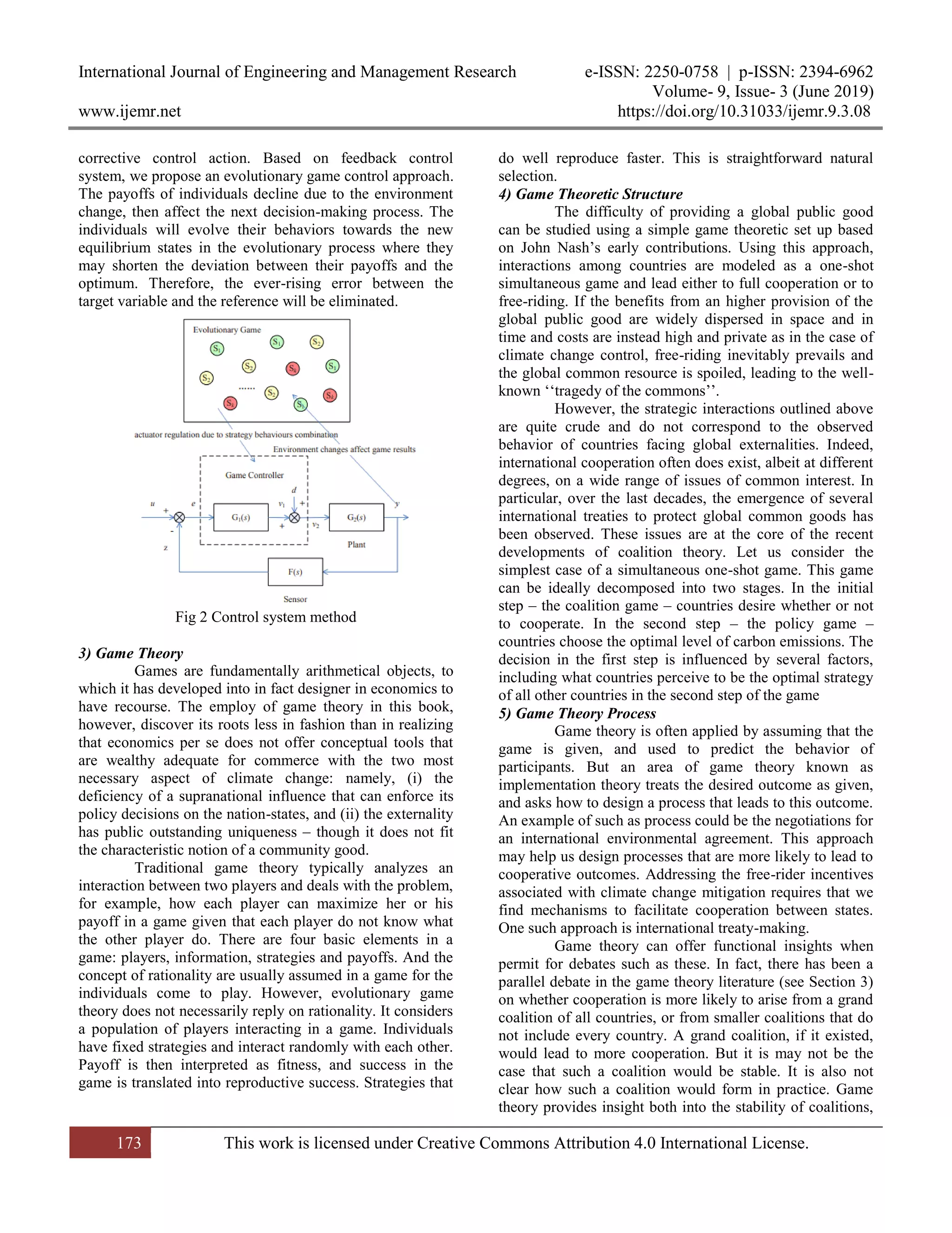 Game Theory and Climate Change | PDF