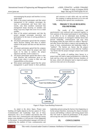 Project Team Building: Case Study Investigation in the Construction ...