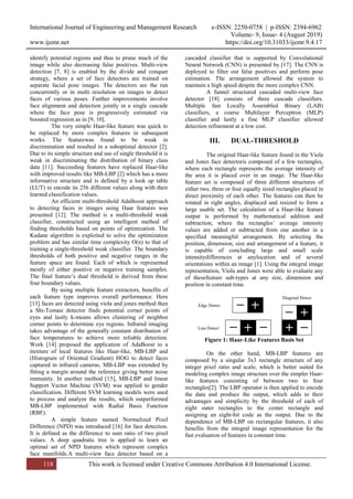 Enhanced Face Detection Based on Haar-Like and MB-LBP Features | PDF
