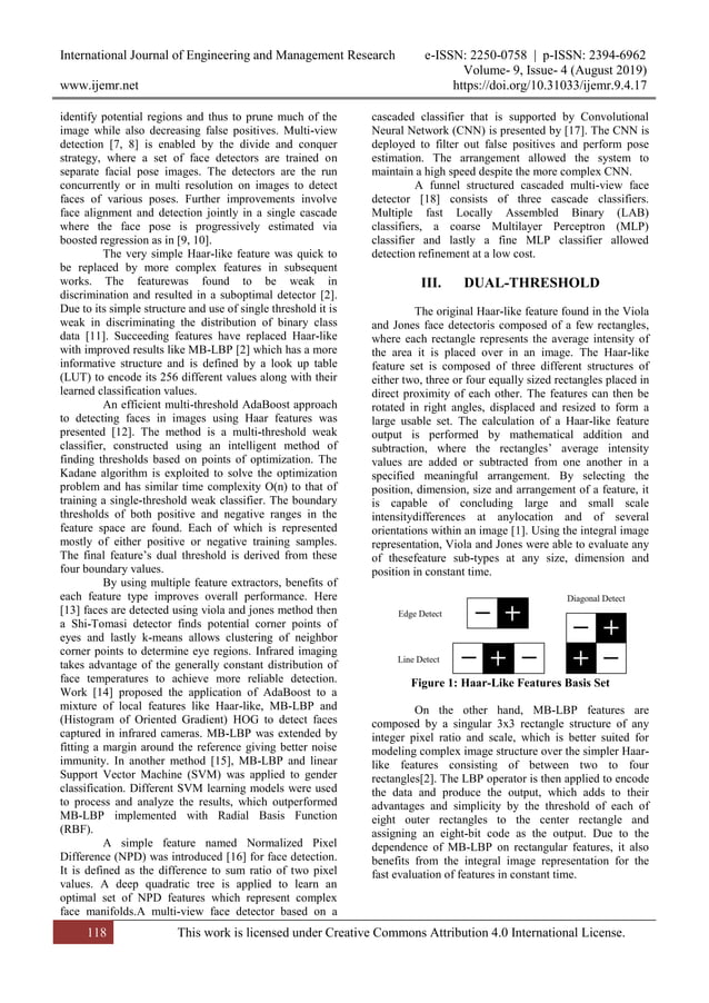 Enhanced Face Detection Based on Haar-Like and MB-LBP Features | PDF