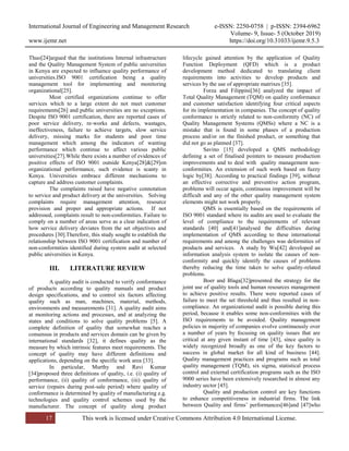 Relationship between ISO 9001 Certification and the Number of NonConformities Identified during ...