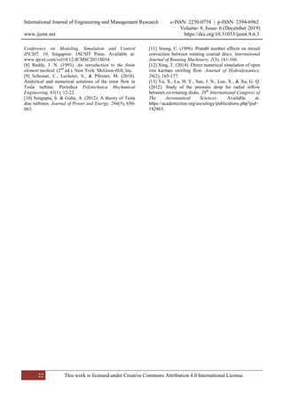 Numerical Simulation of Flow between Two Parallel Co-Rotating Discs | PDF