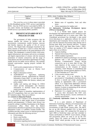 Analysis of Current Infrastructure and Emerging Trends of Information ...