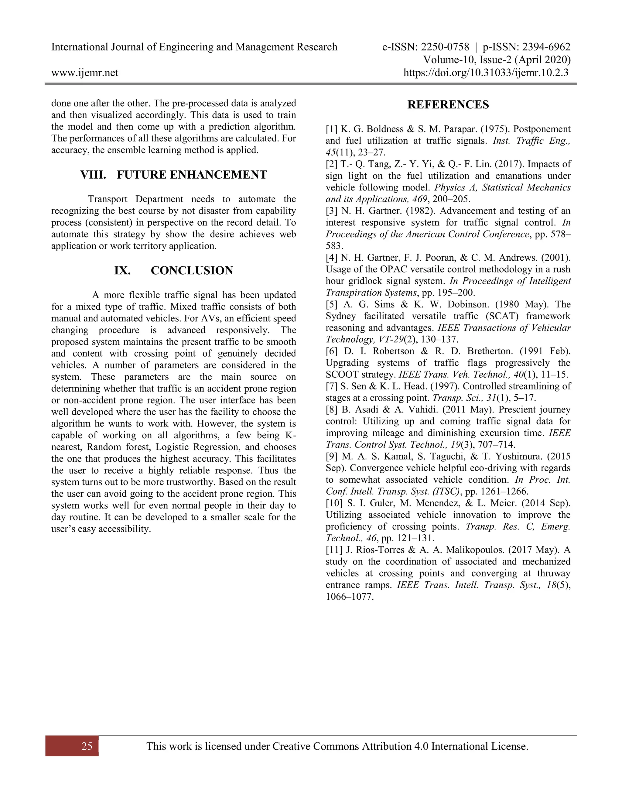 Analysis of Machine Learning Algorithm with Road Accidents Data Sets | PDF