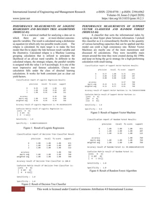 Analysis of Machine Learning Algorithm with Road Accidents Data Sets | PDF