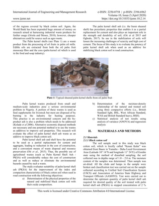 Improvement of the Index and Compaction Characteristics of Black Cotton ...