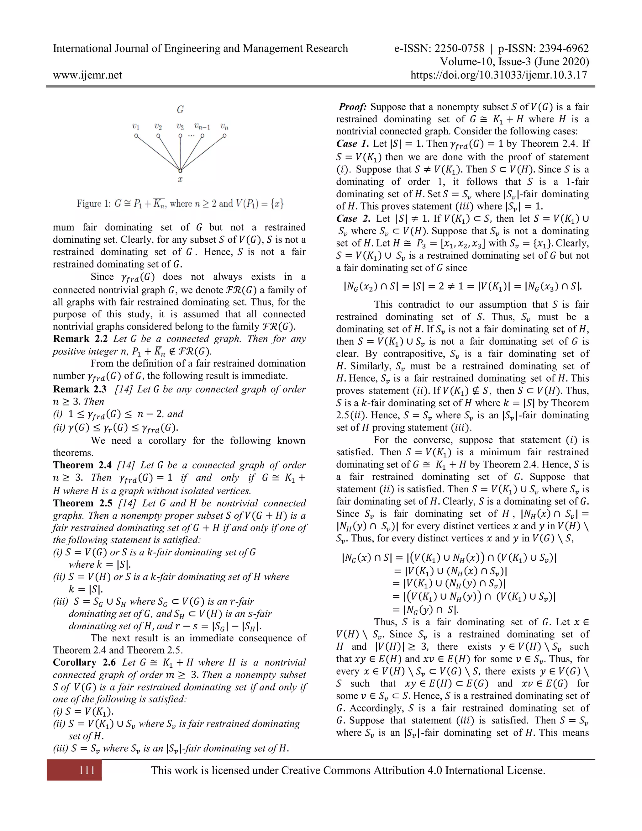 Fair Restrained Dominating Set in the Corona of Graphs | PDF | Computing | Technology & Computing