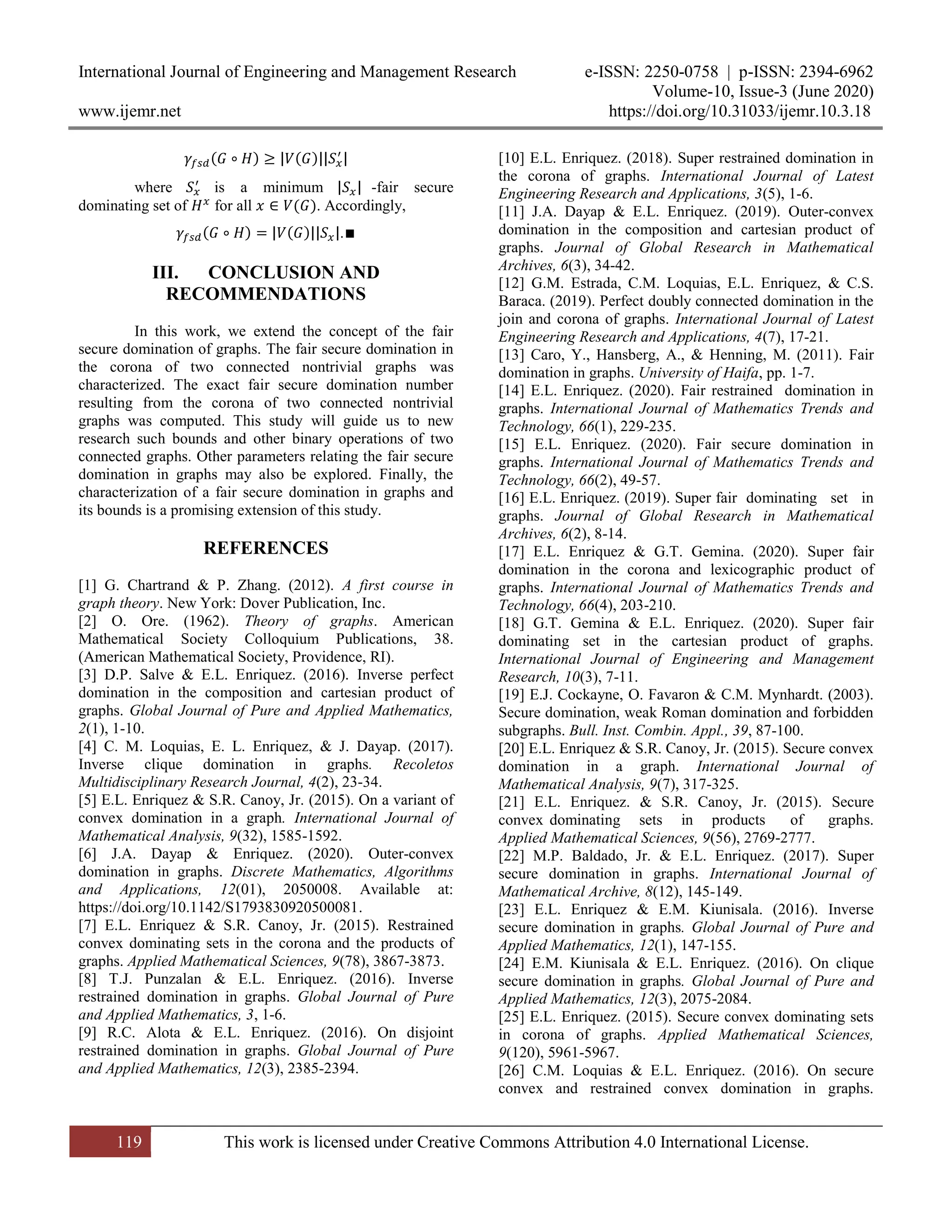 Fair Secure Dominating Set in the Corona of Graphs | PDF