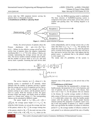 An Empirical Study on Patient Queuing after Medical Staff Supporting Disaster Areas in Northwest ...