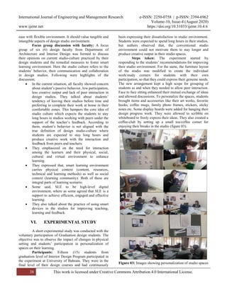 Design Studios: Approach to Achieve Smart Learning Environment (SLE) | PDF