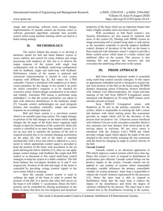 Tuning of Ball and Beam System using Cascade Control | PDF