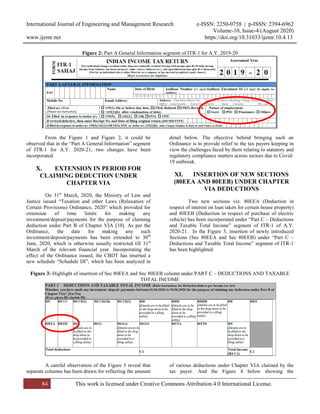 A Study on Significant Changes Incorporated in the ITR-1 (SAHAJ) for ...