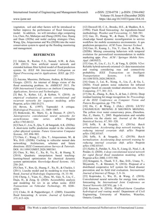 Complexity Neural Networks for Estimating Flood Process in Internet-of-Things Empowered Smart ...