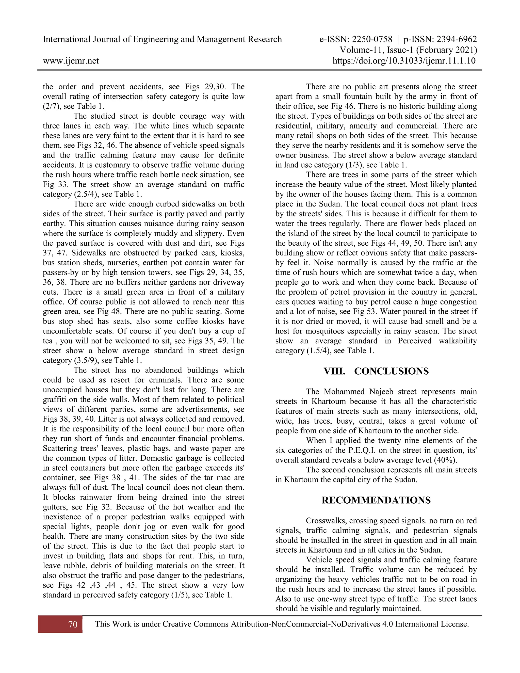 Sustainable Urban Corridors in Khartoum Case of Mohammed Najeeb Street ...