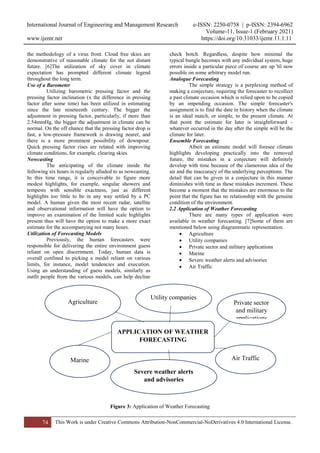 An Investigation of Weather Forecasting using Machine Learning ...