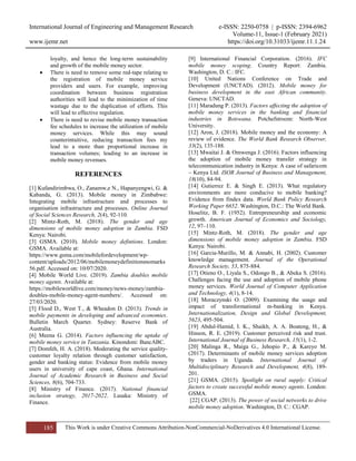 Factors Impeding Mobile Money Expansion in Zambia | PDF