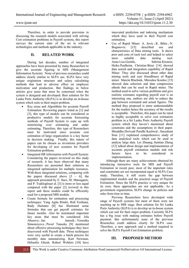 Management Information System - Human Resource & Payroll System for Sri Lanka Ports Authority ...