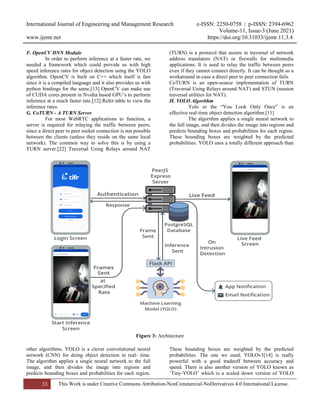 Real-Time WebRTC based Mobile Surveillance System | PDF